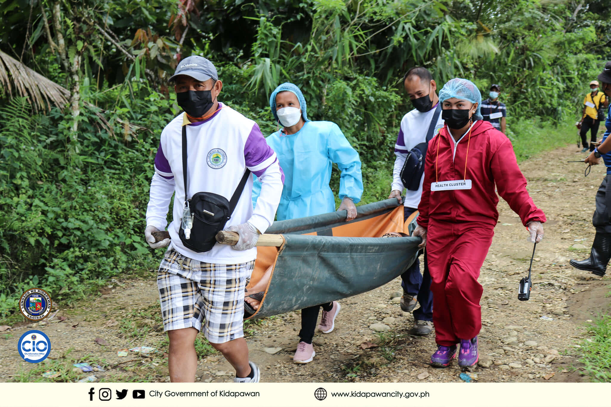 MOVE UP team co-evaluates landslide simulation drill in Kidapawan City ...